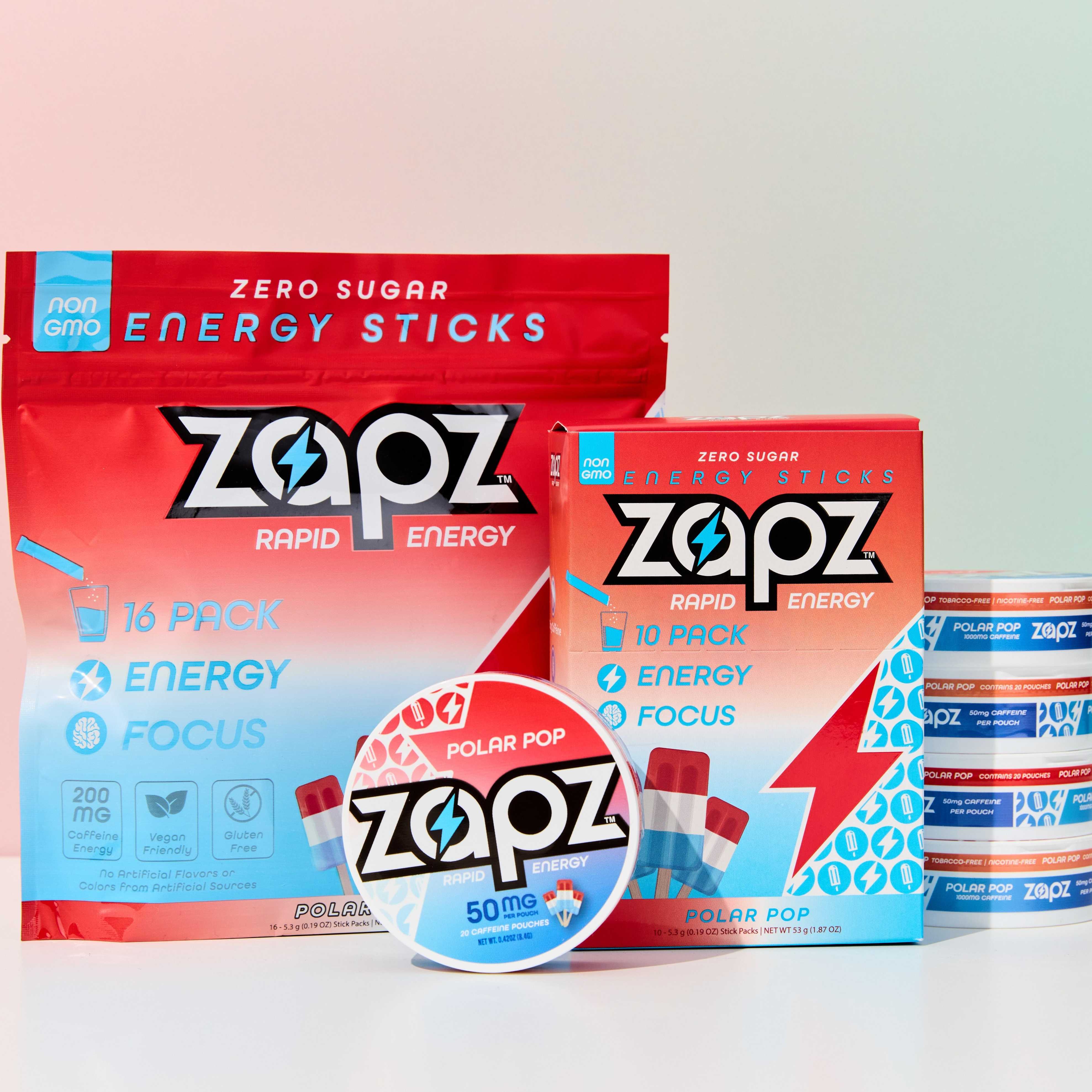 Energy Sticks and Pouches – ZAPZ